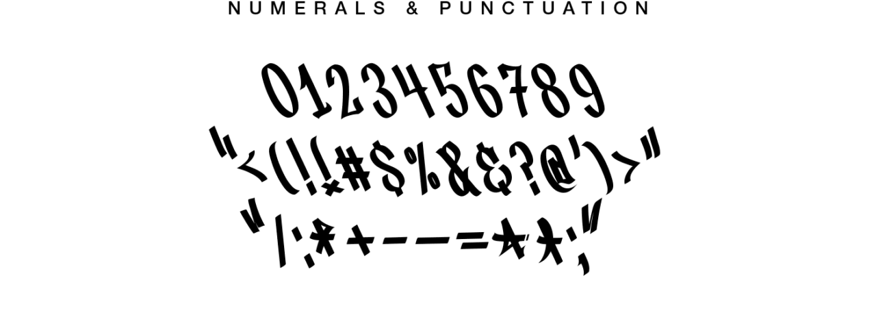 Madtags Font Family - Graffont